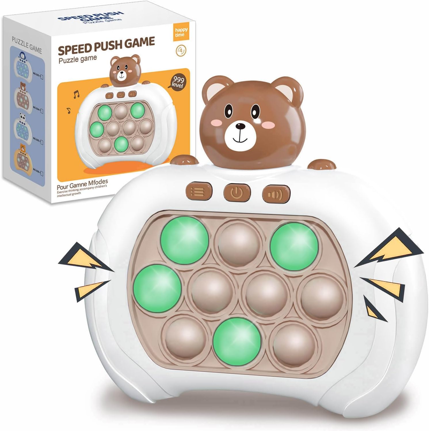 Amazon.com: TeaRoo Quick Push Pop Game It Fidget Toys Pro for Kids ...