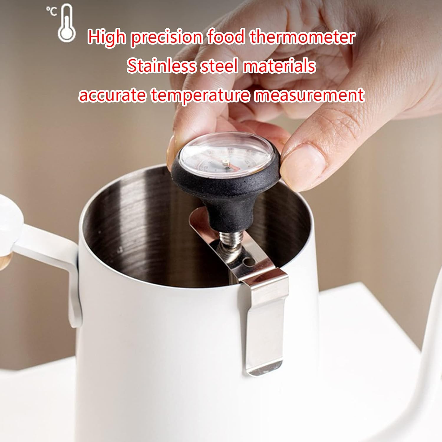 Review Deep Fry Thermometer With Instant Read Dial Thermometer ...