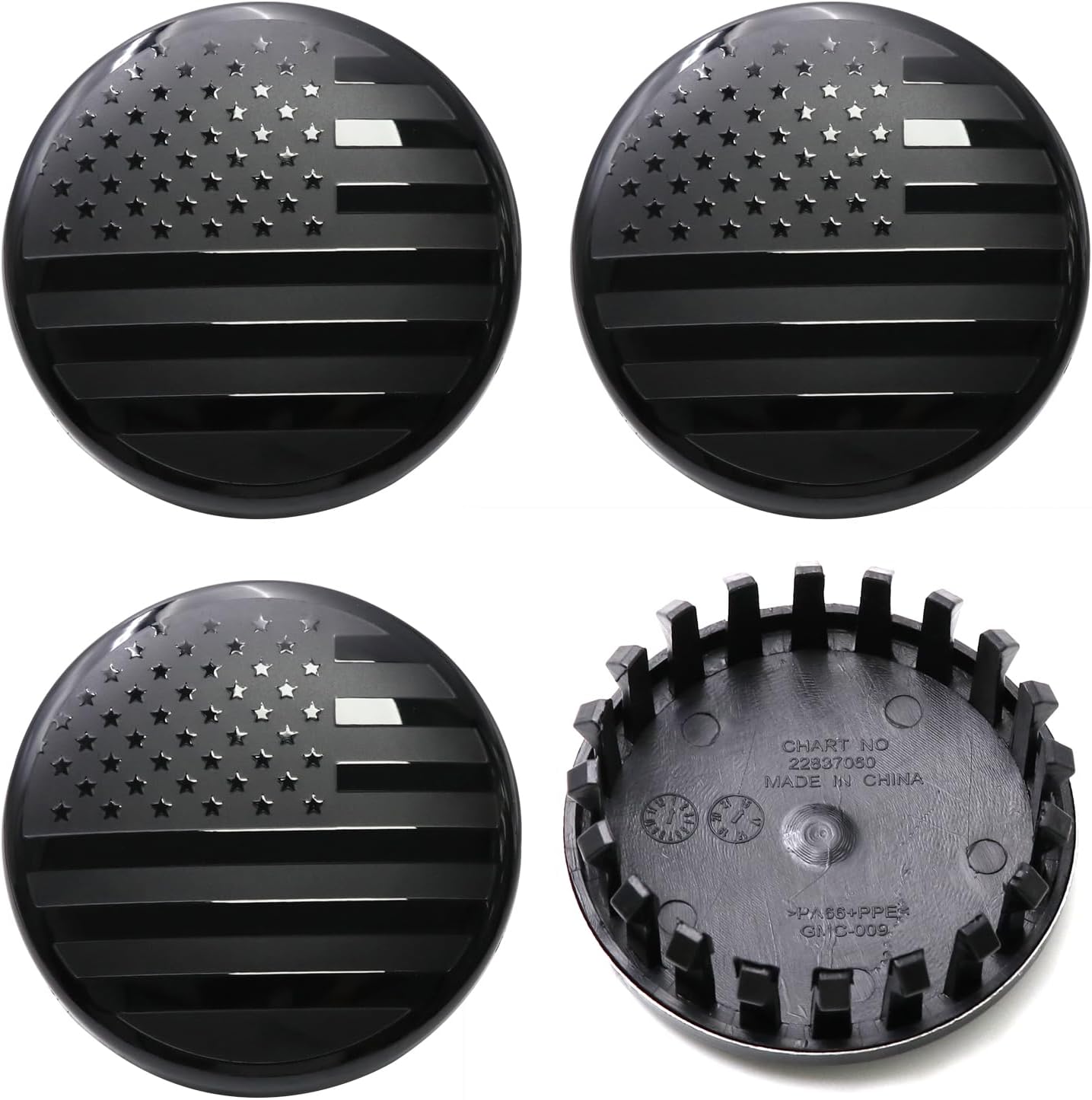 Amazon.com: 4 PCS 66mm Wheel Center Covers Hub Covers Valve Covers ...