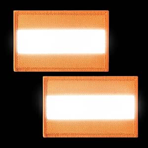 Ryvera 2 Pcs Reflector Patches for Backpacks, Reflector Stickers ...