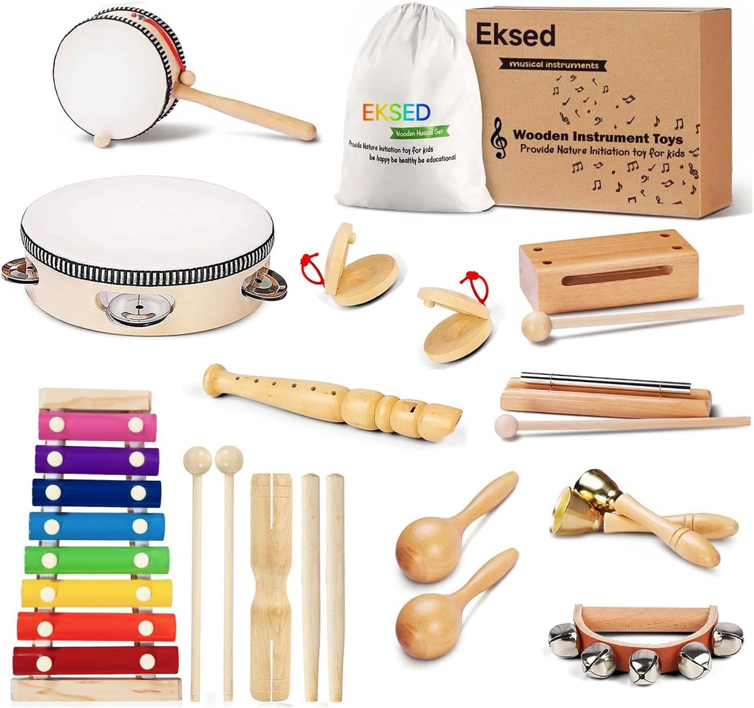 Toddler Musical Instruments ,Wooden Percussion Instruments Toy for Kid ...