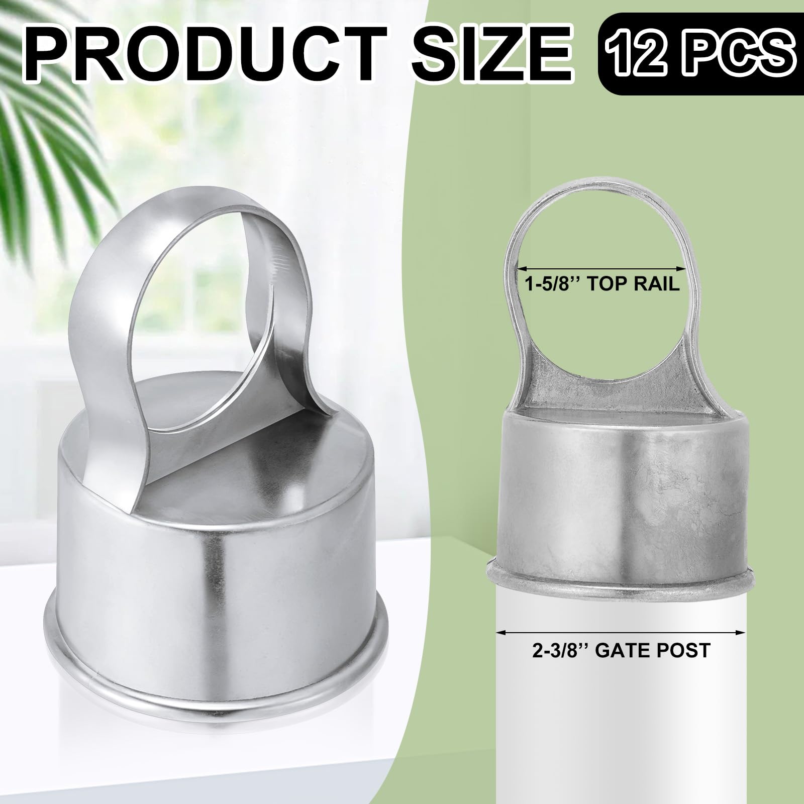 Chain Link Top Rail Caps 1 5/8" Chain Link Fence Loop Cap At Menards®