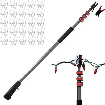 Amazon.com: No Ladder Ultra XT Telescoping Pole with Dual Heads & 25 ...