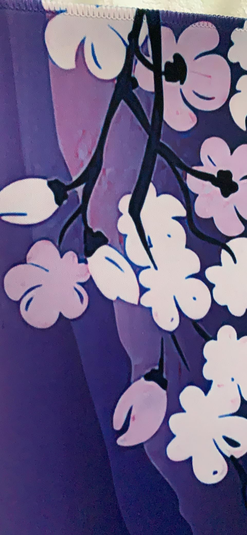 Japanese Purple Wave Large Mouse Pad XL Extended Gaming Mouse Pad Mat ...