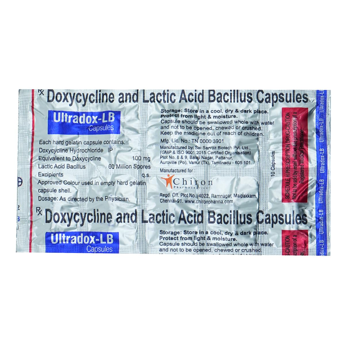 Ultradox-LB -Strip of 10 Capsules : Amazon.in: Health & Personal Care