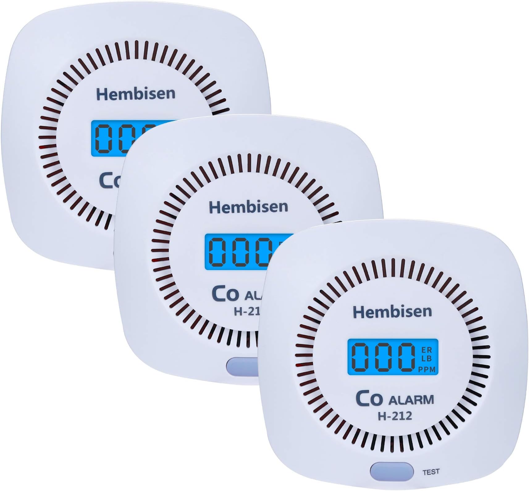First Alert CO400 Carbon Monoxide Detector, Battery Operated, 6-Pack ...