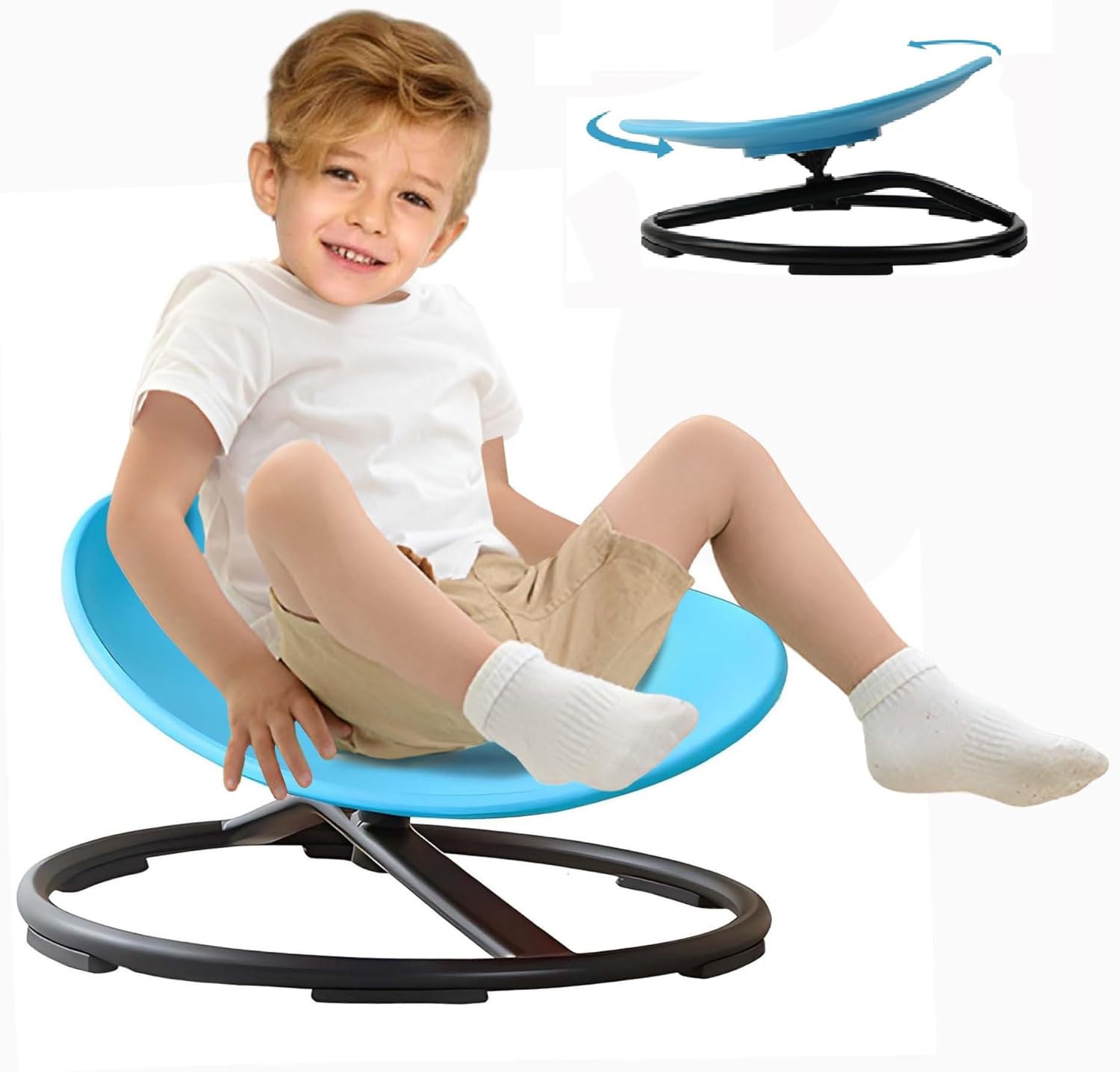 Amazon.com: MJKCBD Sensory Spinning Chair for Kids, Autistic Childs ...