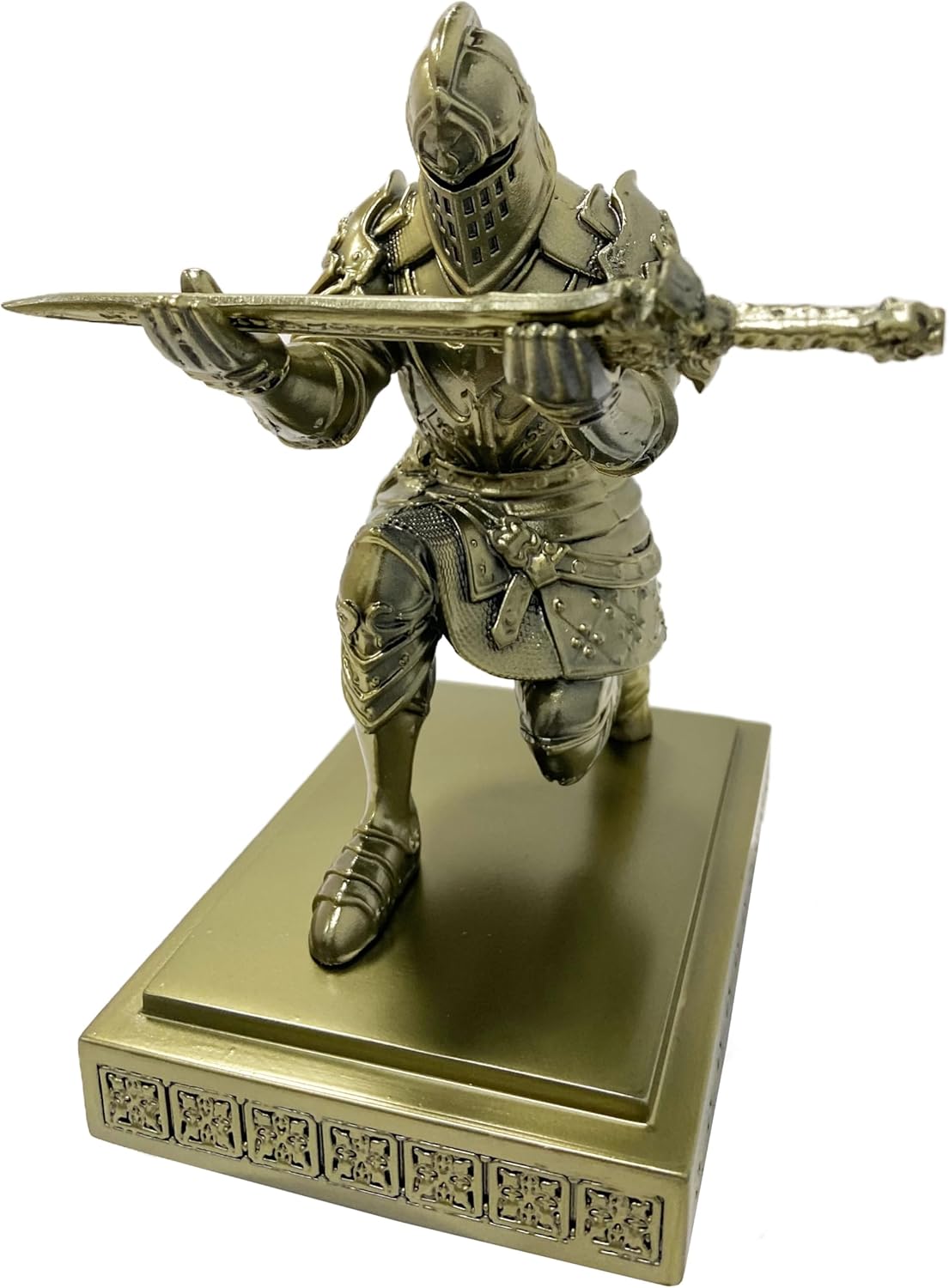 Amazon.com: Ofiedx Medieval Knight Pen Holder King's Guard Armored ...
