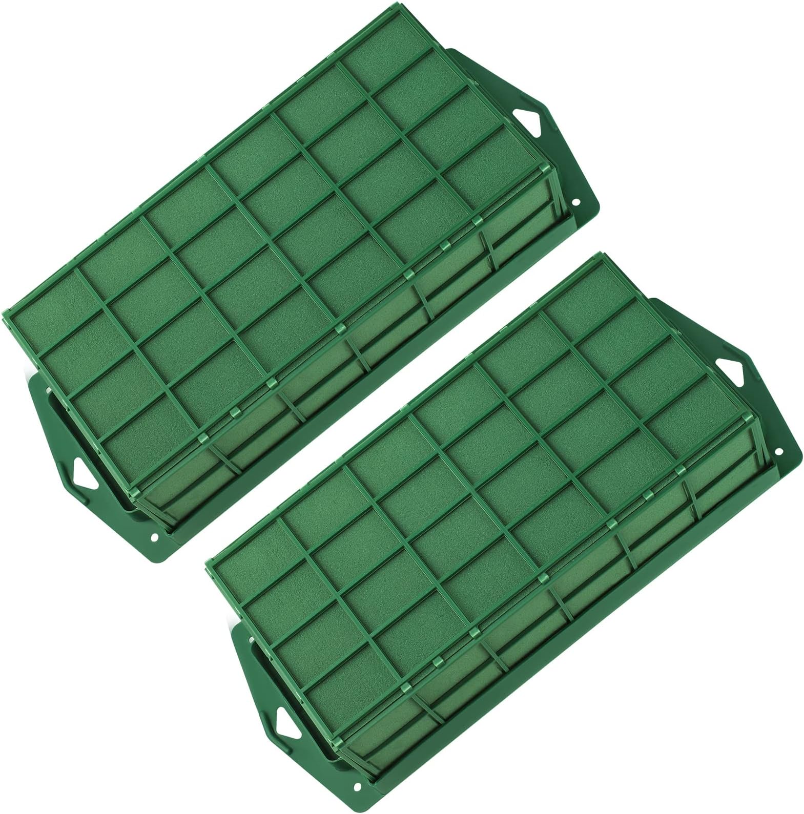 Amazon.com: 4 Pack Floral Foam Cage with Floral Foam for Live Flowers ...