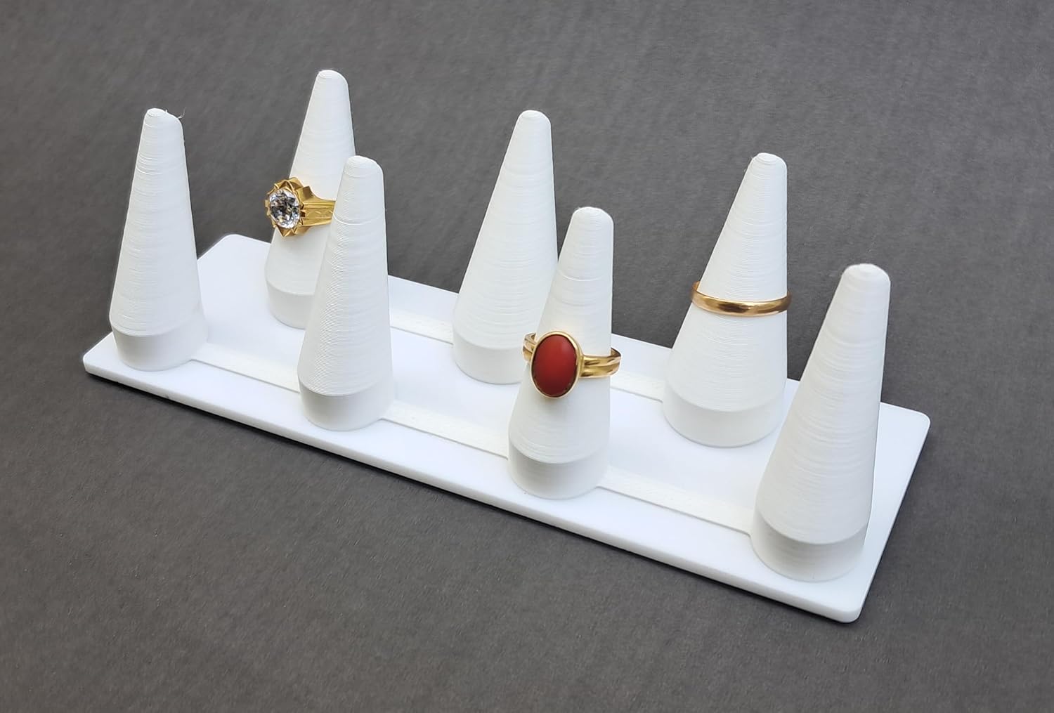 makerV Finger Ring Stand, Finger Ring Display/Organiser, Jewellery ...