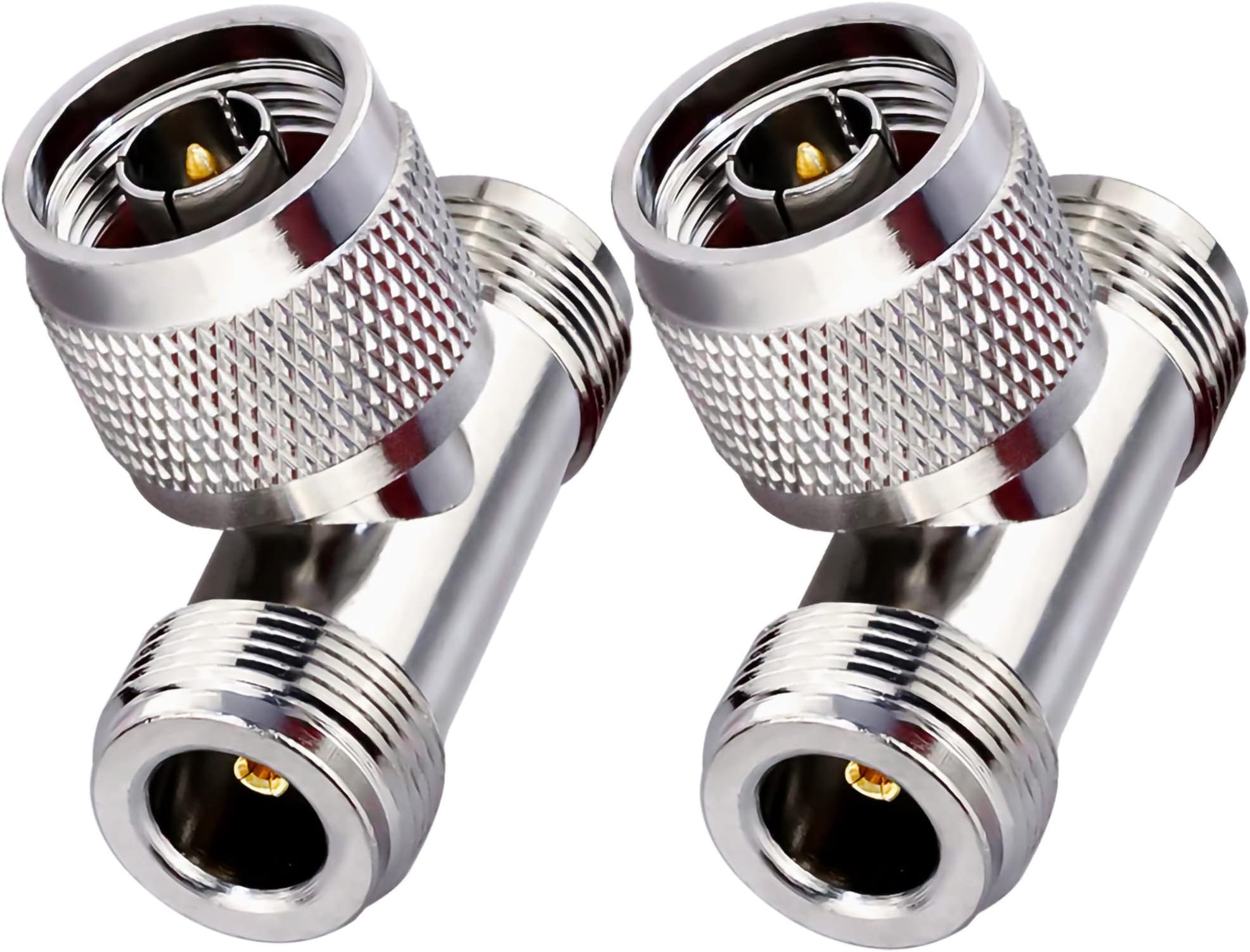 Amazon.com: CESS N Type Female to N Type 2 Female T Splitter Coax ...