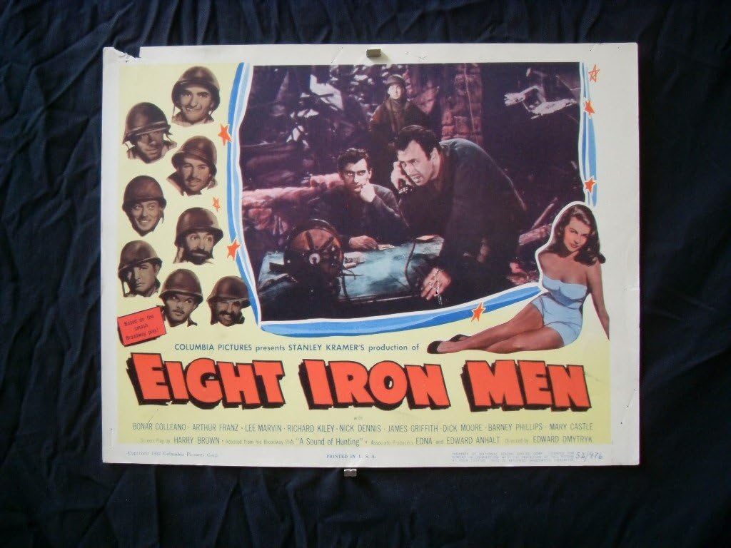 Amazon.com: MOVIE POSTER: EIGHT IRON MEN-1952-ORIGNAL 11"x14" LOBBY ...