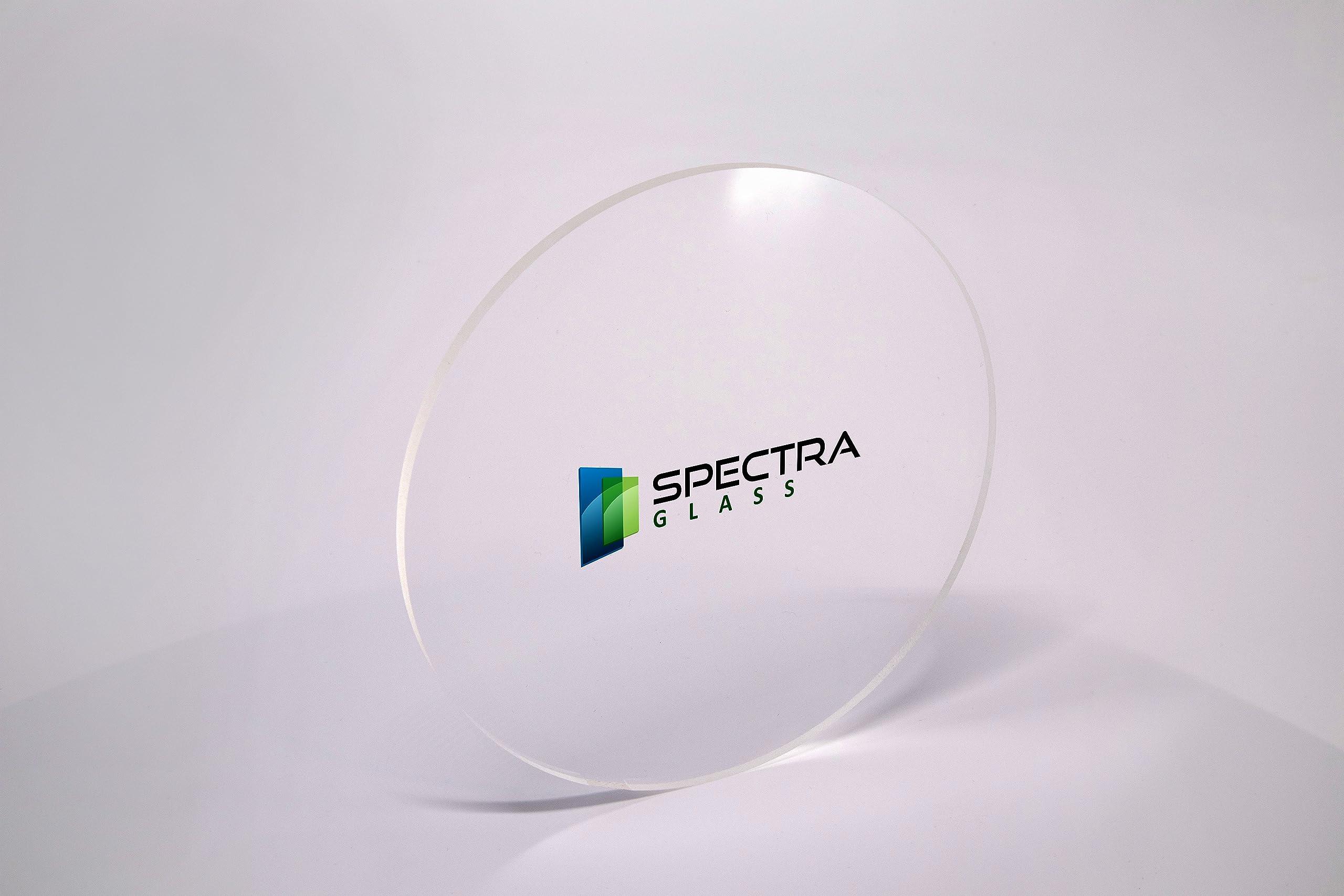 Snapklik.com : Spectra Glass 37" Diameter 1/4" Thick Clear Transparent ...
