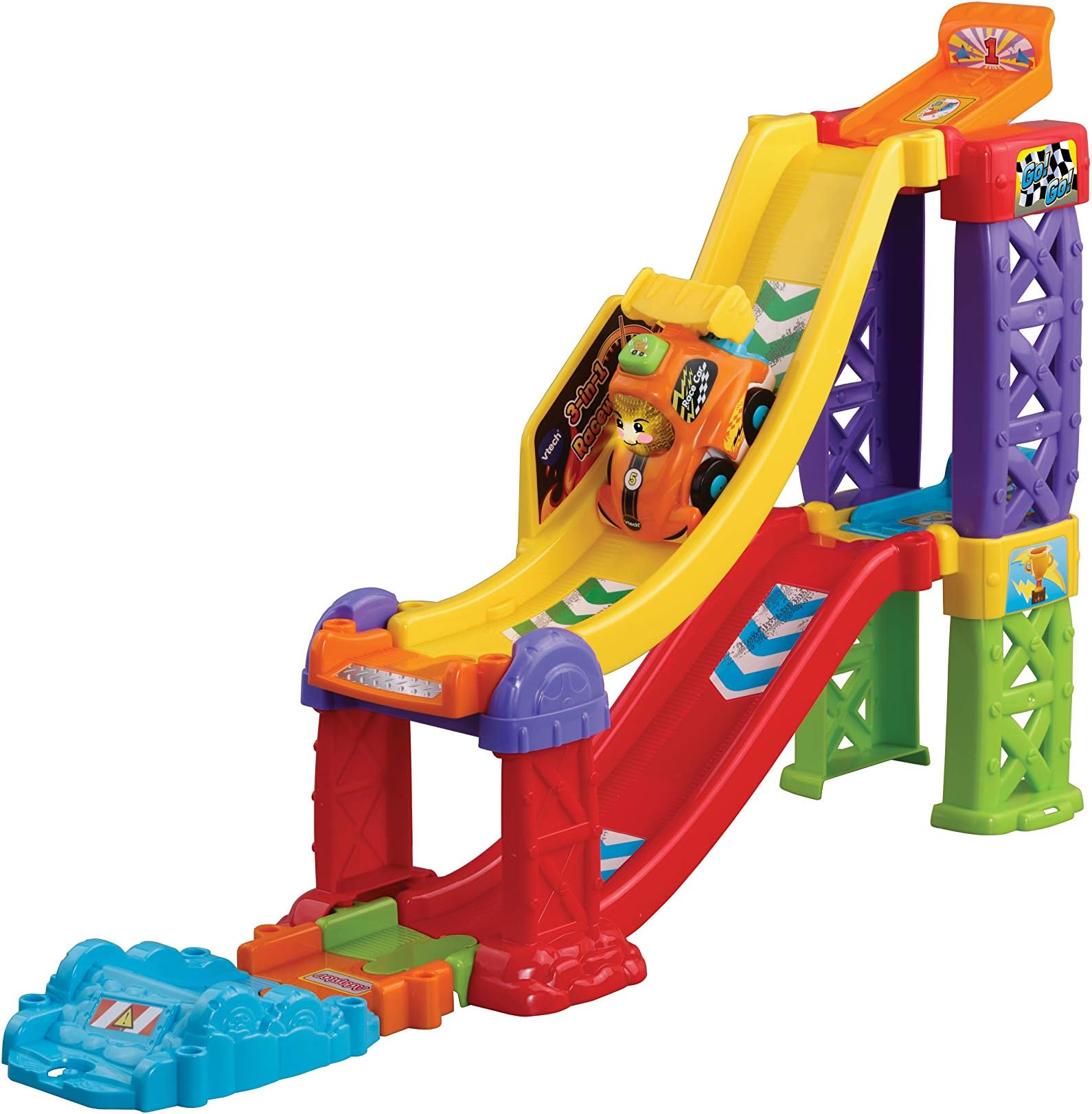 VTech Toot-Toot Drivers Garage - Interactive car Garage playset for ...