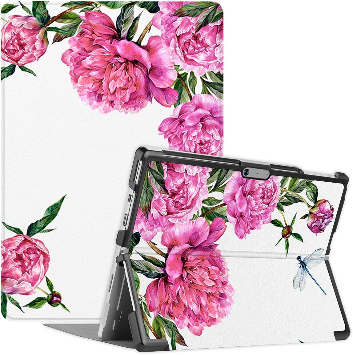 Amazon.com: MAITTAO Microsoft Surface Pro 7 Case - Slim Light Folio ...