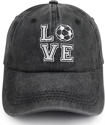 Soccer Gifts for Men Women, Funny Arrow of Love Soccer Ball Hat ...