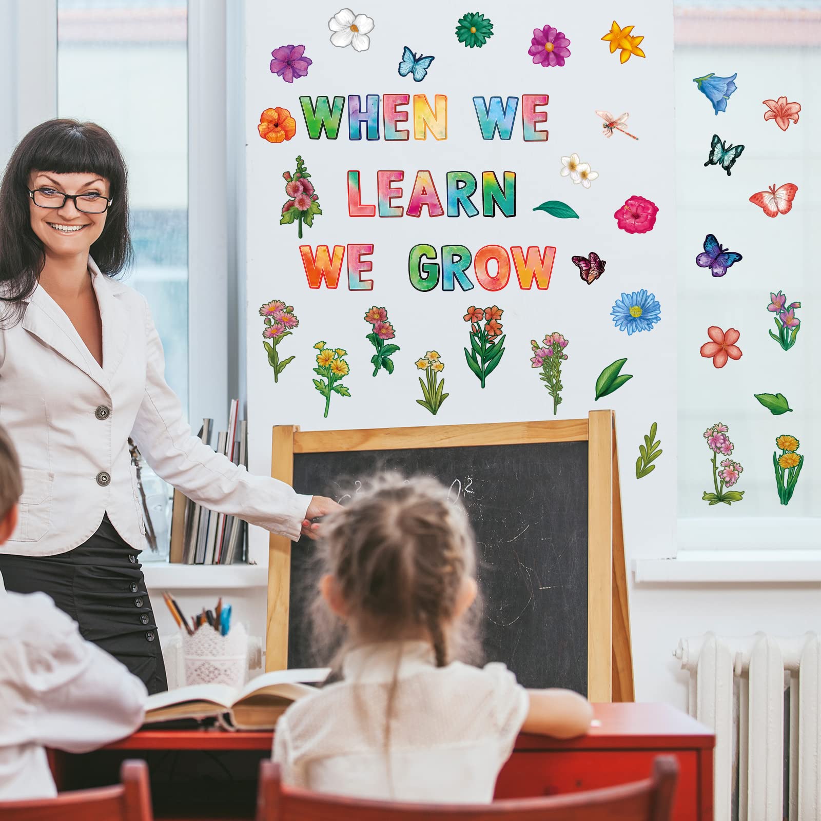 Snapklik.com : Spring Bulletin Board Decorations Spring Flower Bulletin ...