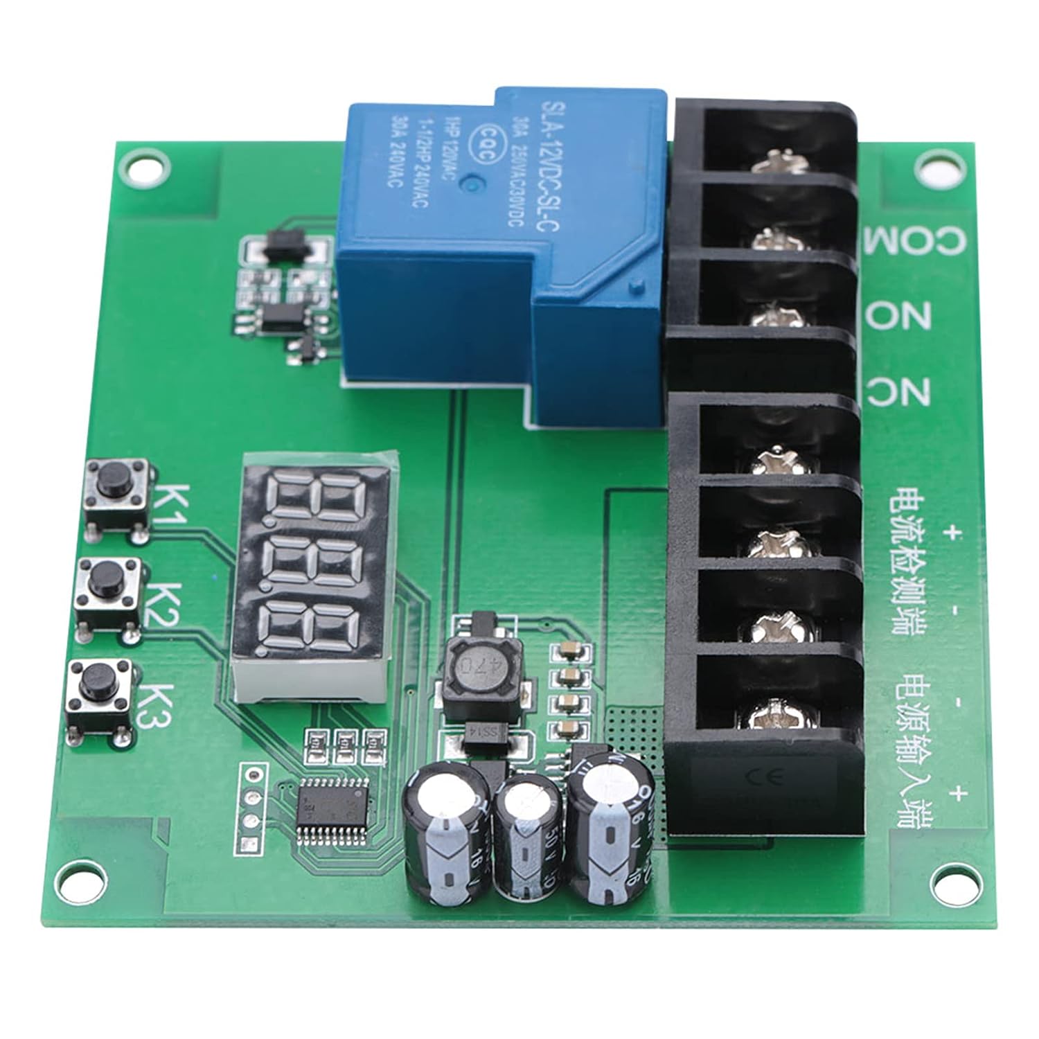 Dc Current Detection Relay Module 7 30v 0 30a Dc Current Detection Sensing Module Overcurrent
