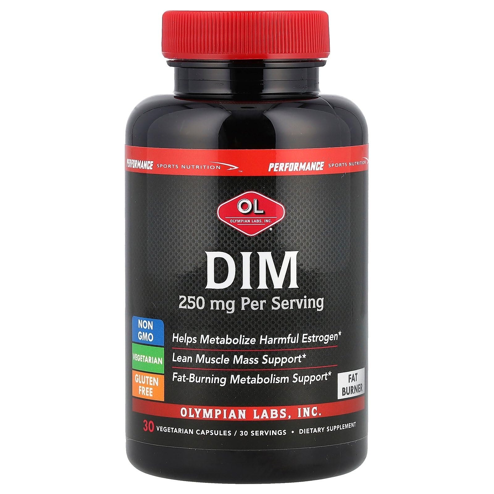 Amazon.com: Olympian Labs Performance DIM Supplement 250mg - DIM ...