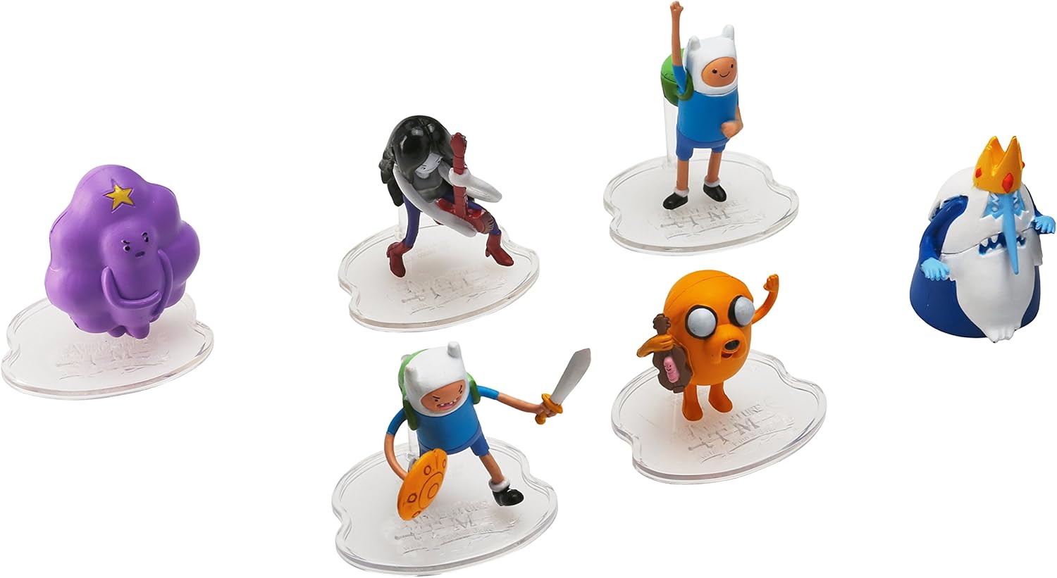 Amazon.com: Adventure Time 2" Action Figure, 6 Pack (Style may vary ...