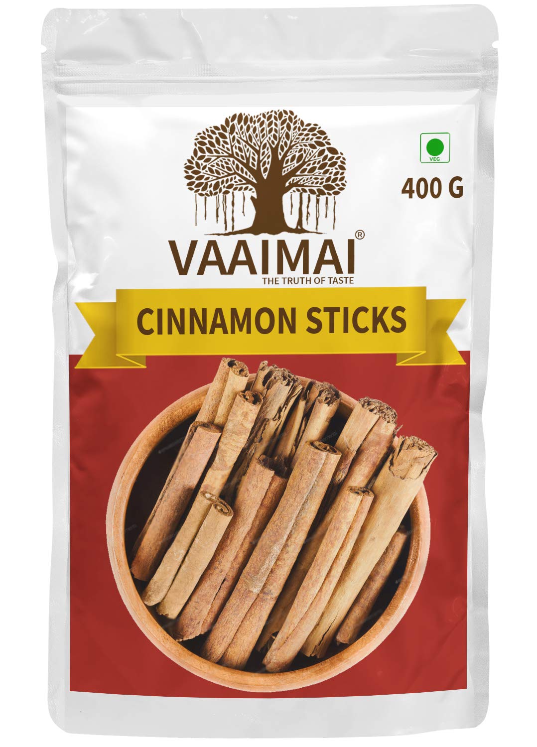 VAAIMAI Dalchini Sticks / Cinnamon Sticks, 400g : Amazon.in: Grocery ...