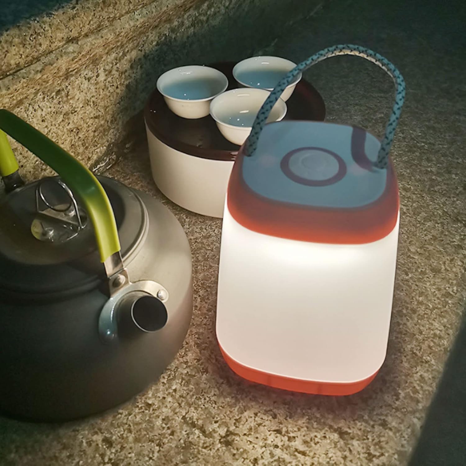 SYHAQYE Portable Night Light for KidsRechargeable Bedside LampStepless ...