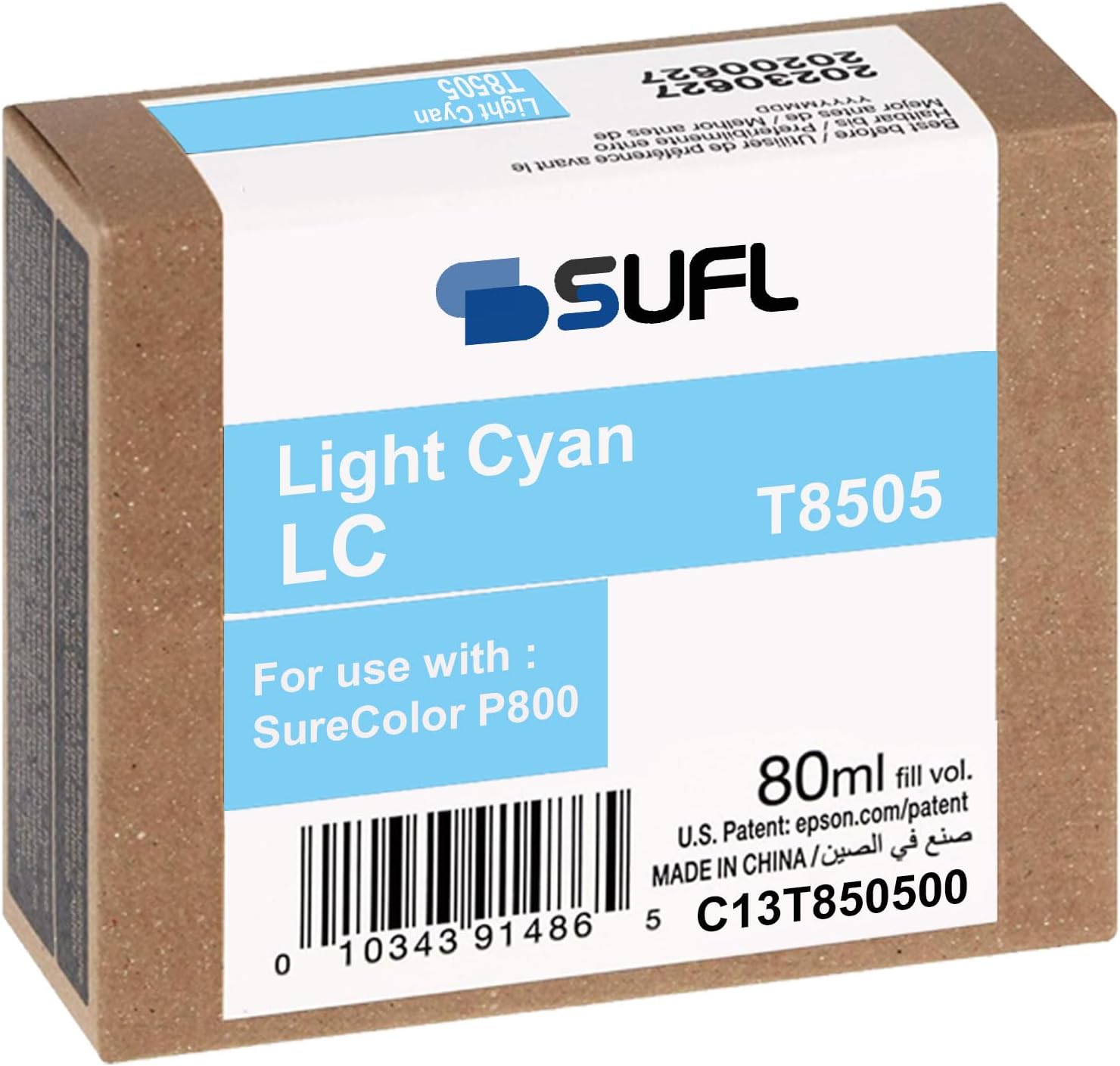 Amazon.com: T850 Ultrachrome HD Ink 9-pack for SureColor P800 Inkjet ...