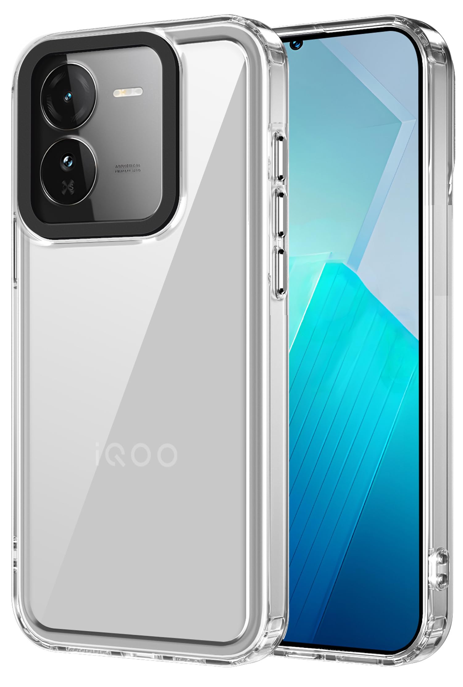 Kapa Warrior Acrylic Clear Back Cover for IQOO Z9 | Slim Shockproof ...