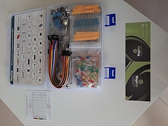 Amazon.com: WayinTop Electronics Component Fun Kit w/E-Book, Upgraded ...