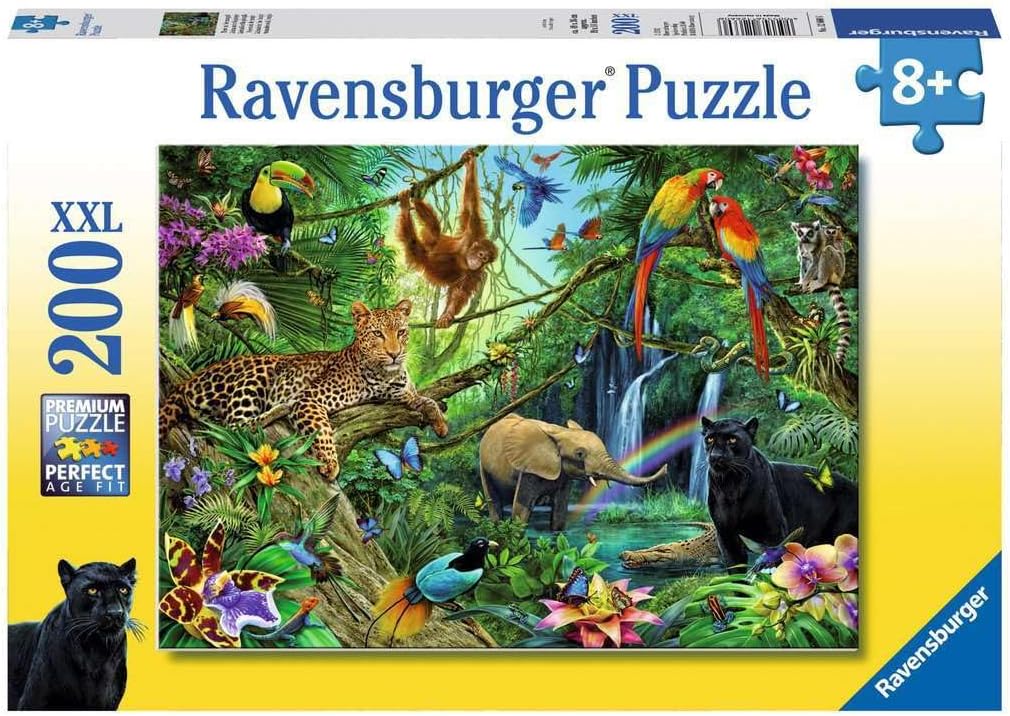 Ravensburger - Animals in the Jungle Puzzle 200p : Christoph, Silvia ...
