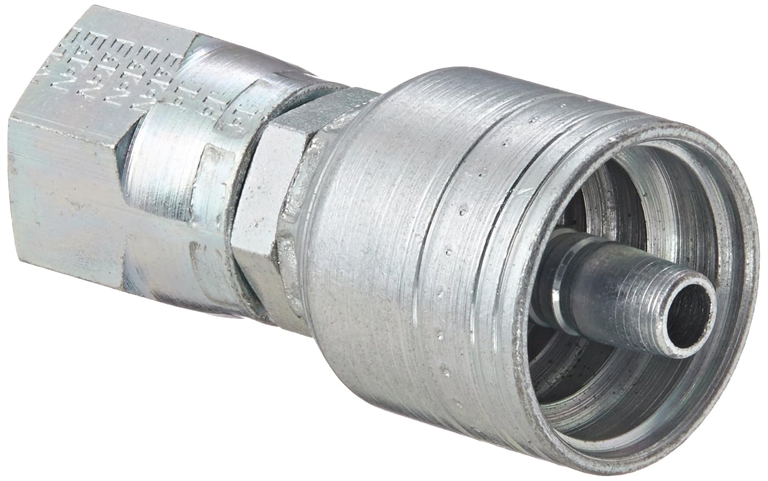 Eaton Weatherhead 04Z-606 Low Carbon Steel WeatherGRIP Hose Crimp ...