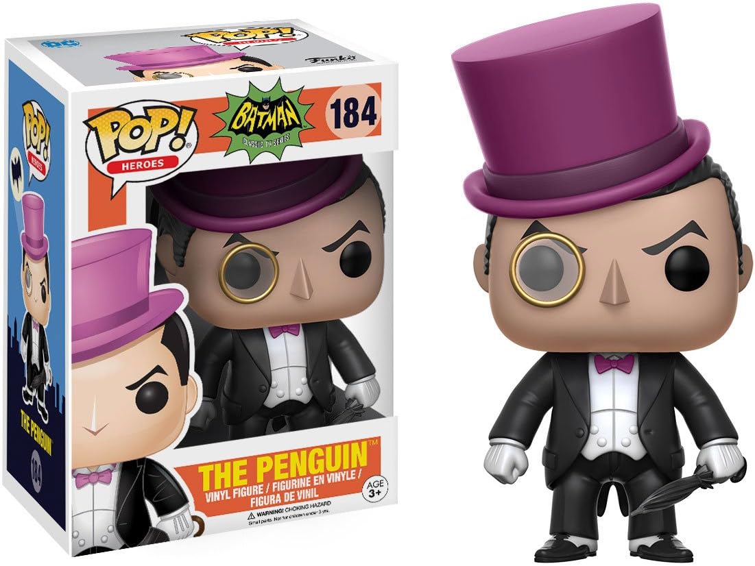 Amazon.com: Funko POP Heroes DC Heroes Penguin Action Figure : Funko ...