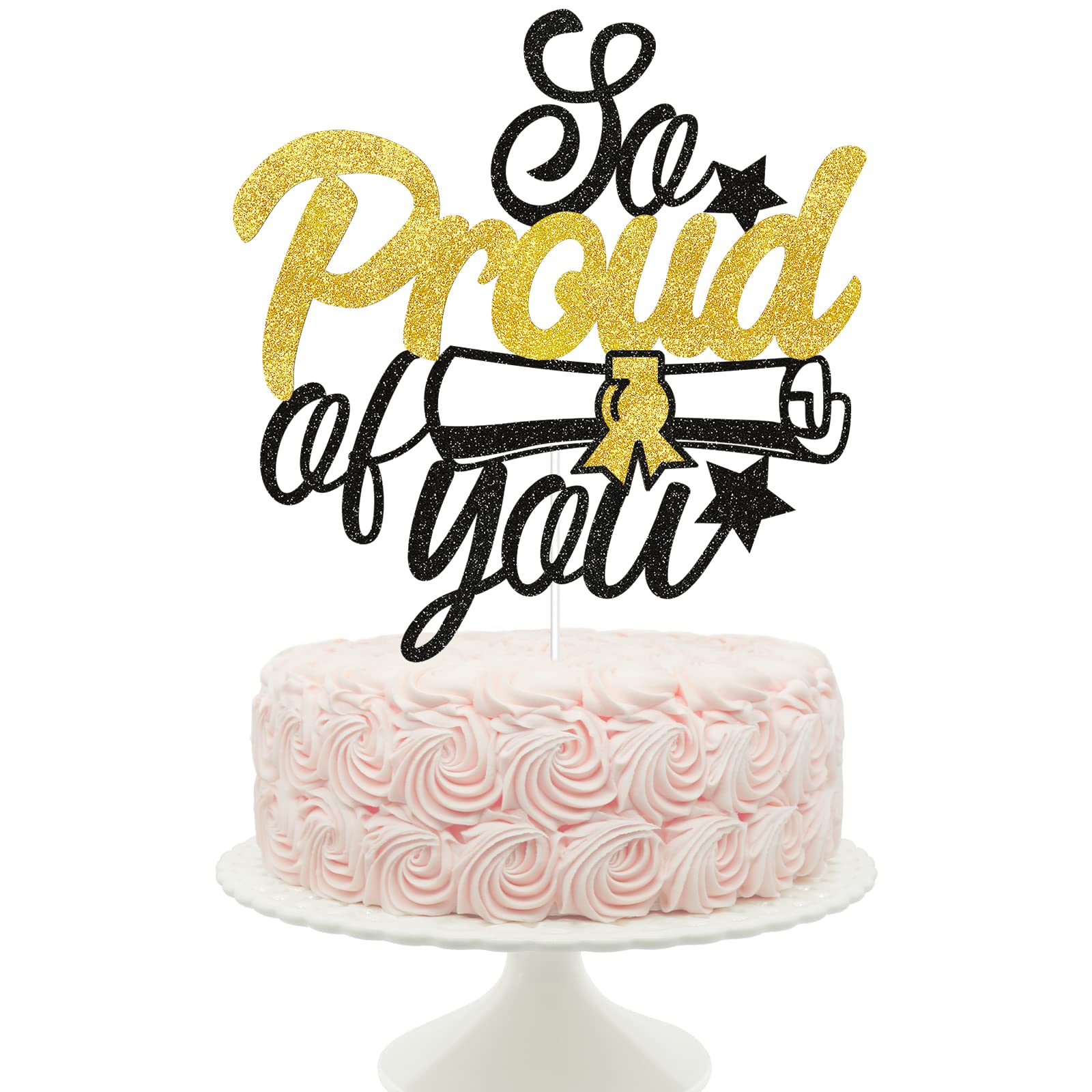 Buy Congratulations Cake Toppers We Are So Proud of You Cake Topper ...