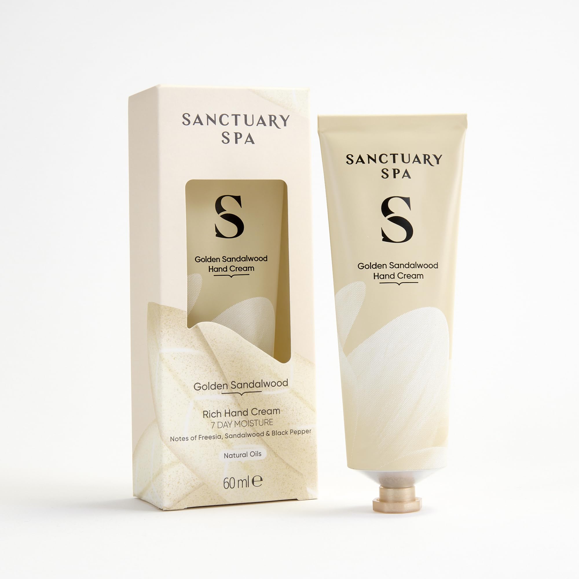 Sanctuary Spa Golden Sandalwood Rich Hand Cream, Moisturiser, Body ...