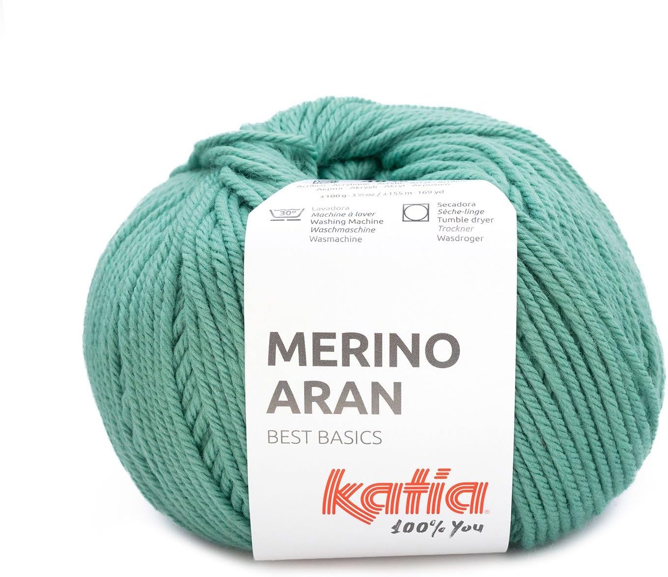 Katia Merino Aran Yarn (103 - Malachite) User Manual