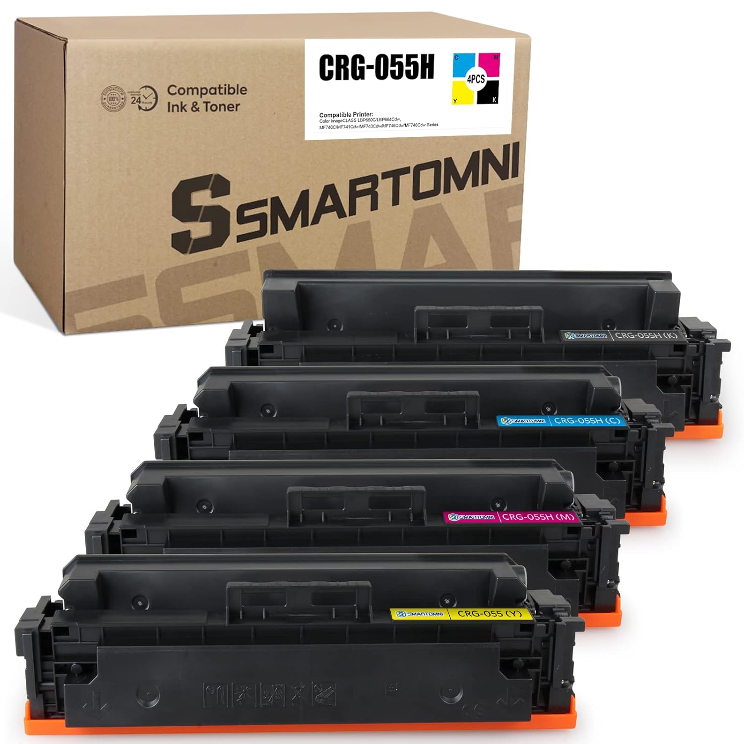 S SMARTOMNI High Yield Compatible Toner Cartridge Replacement Canon ...