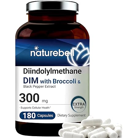Amazon.com: Nutrivein DIM Supplement 400mg Diindolylmethane Plus ...
