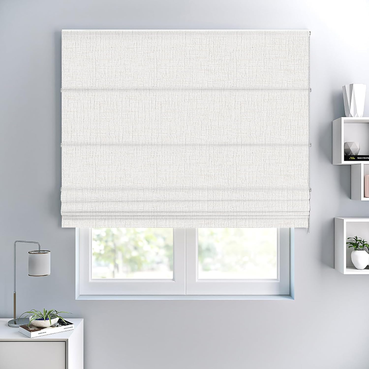 Amazon.com: Hiifroy Roman Shades for Windows, Blackout Roman Blinds ...