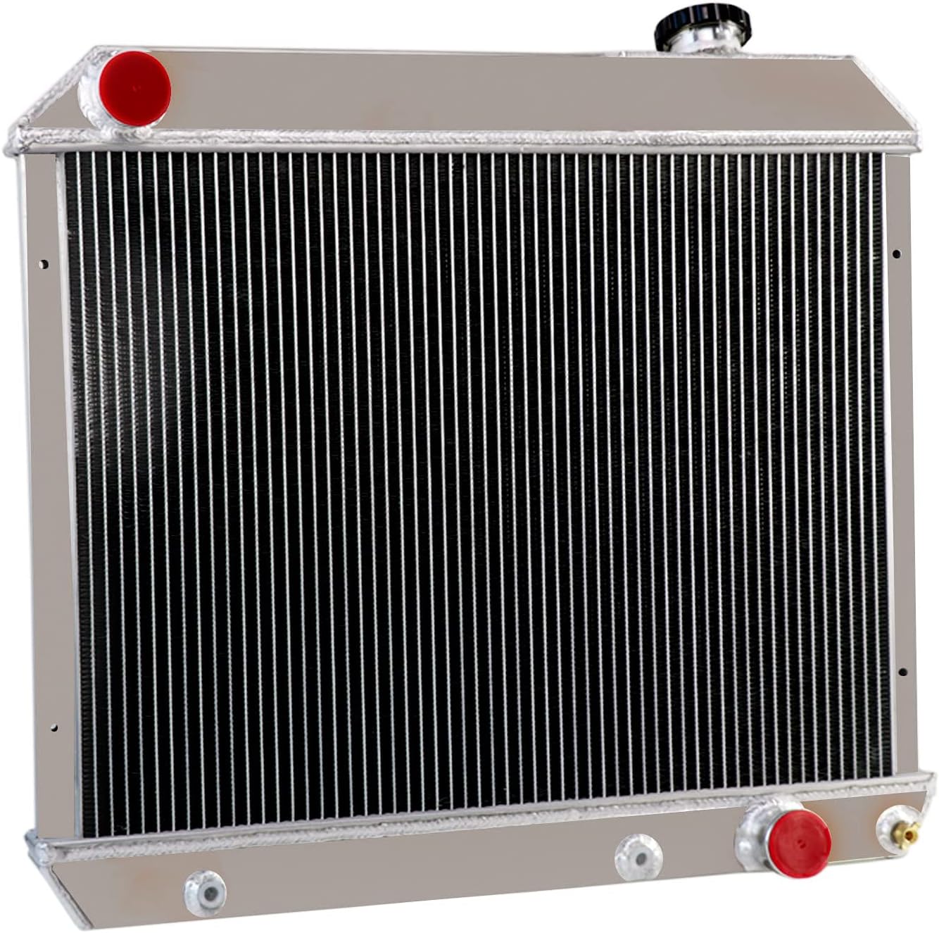 Amazon.com: ECMRAD 3-Row Radiator for 1963 1964 1965 1966 Chevy C10 C20 ...