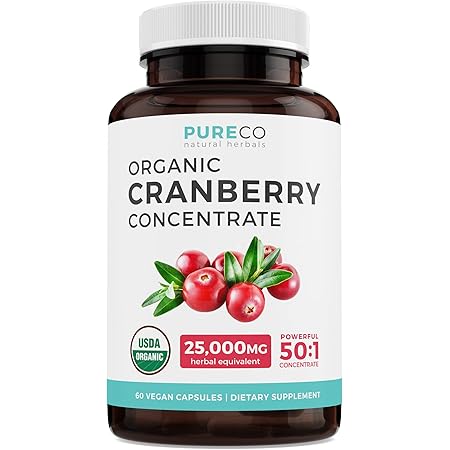 Amazon.com: High Potency Cranberry Pills 37:1 Cranberry Concentrate ...