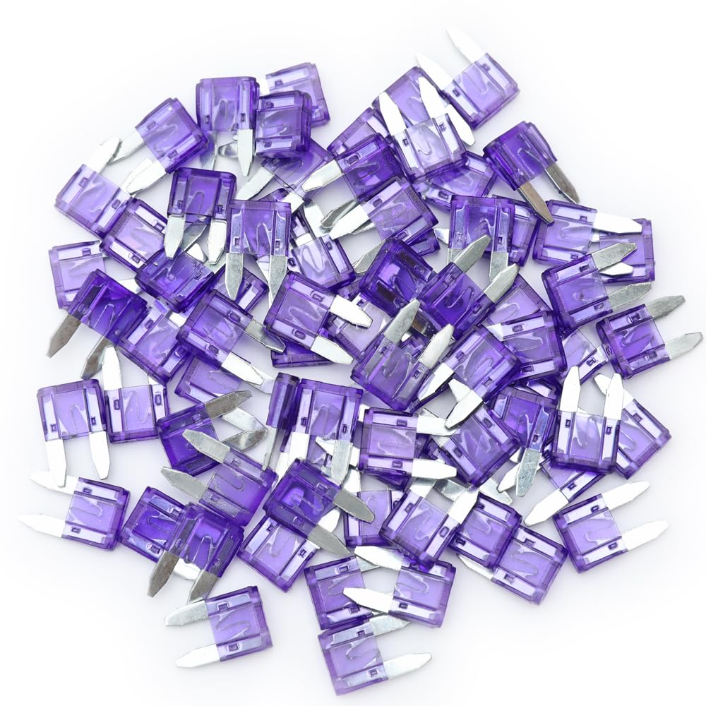 Snapklik.com : 160 Pcs 3Amp Mini Fuse, 3 A Mini Car Blade Automotive ...