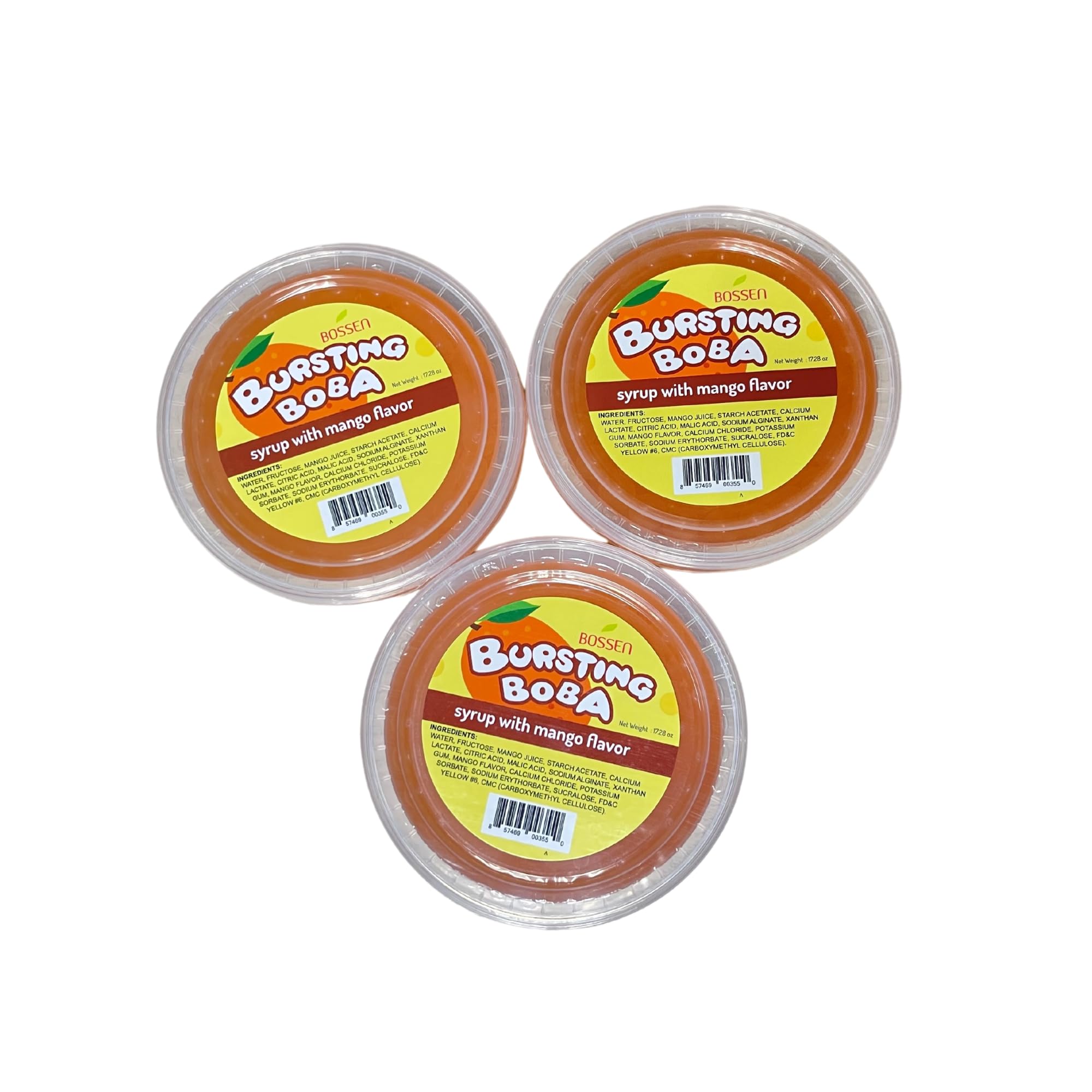 Amazon.com: Bossen Bursting Boba® Minis-3 packs (Mango) : Grocery ...
