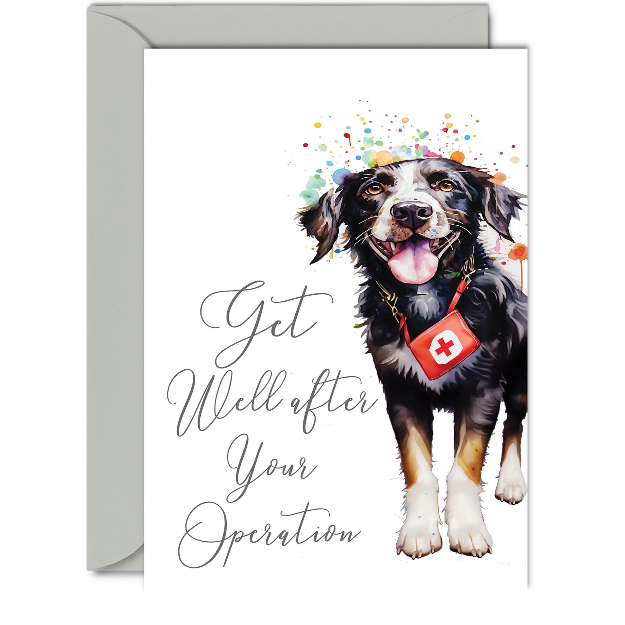 Get Well Soon Cards for Women - Cute Dog - Get Well Cards for Men After ...
