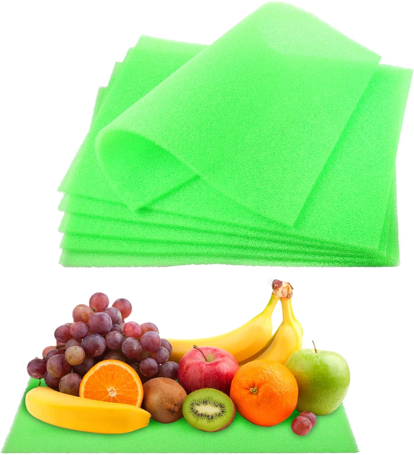 Amazon.com - DGQ 6pcs Refrigerator Liners 15 x 12 Inches Life Extending ...