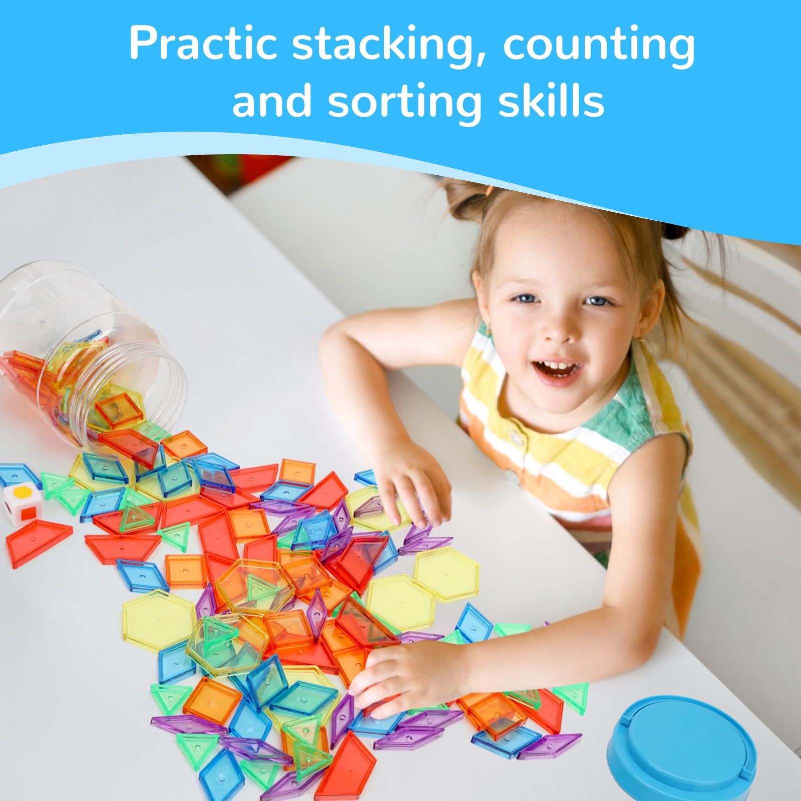 Light Table Accessories For Kids Exploratory Pattern Blocks For Light ...