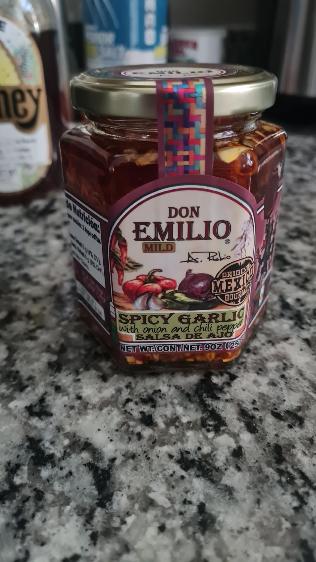 Amazon.com : Don Emilio Salsa Macha Hot Chili Garlic Sauce, Gourmet ...