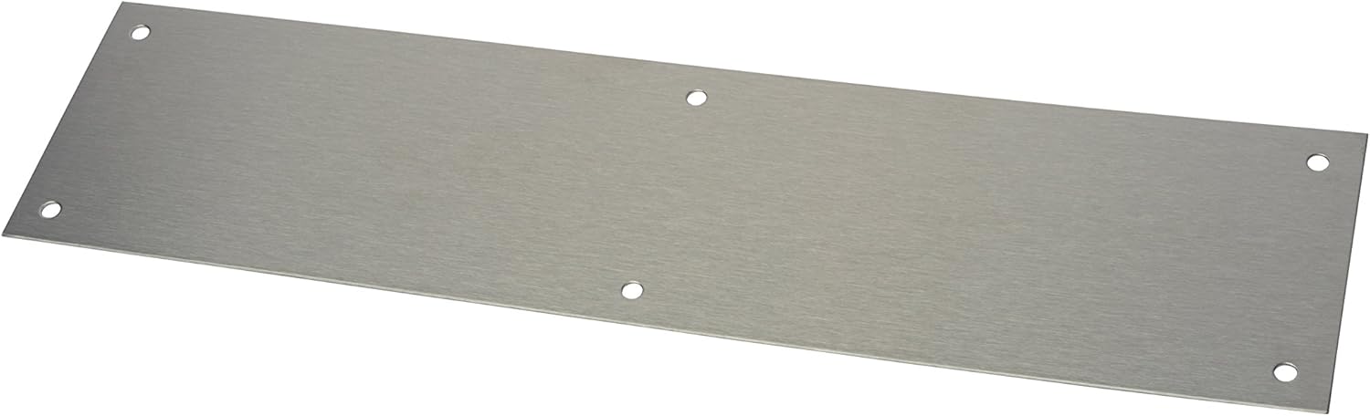 Rockwood 70A.32D Stainless Steel Standard Push Plate, Four Beveled ...