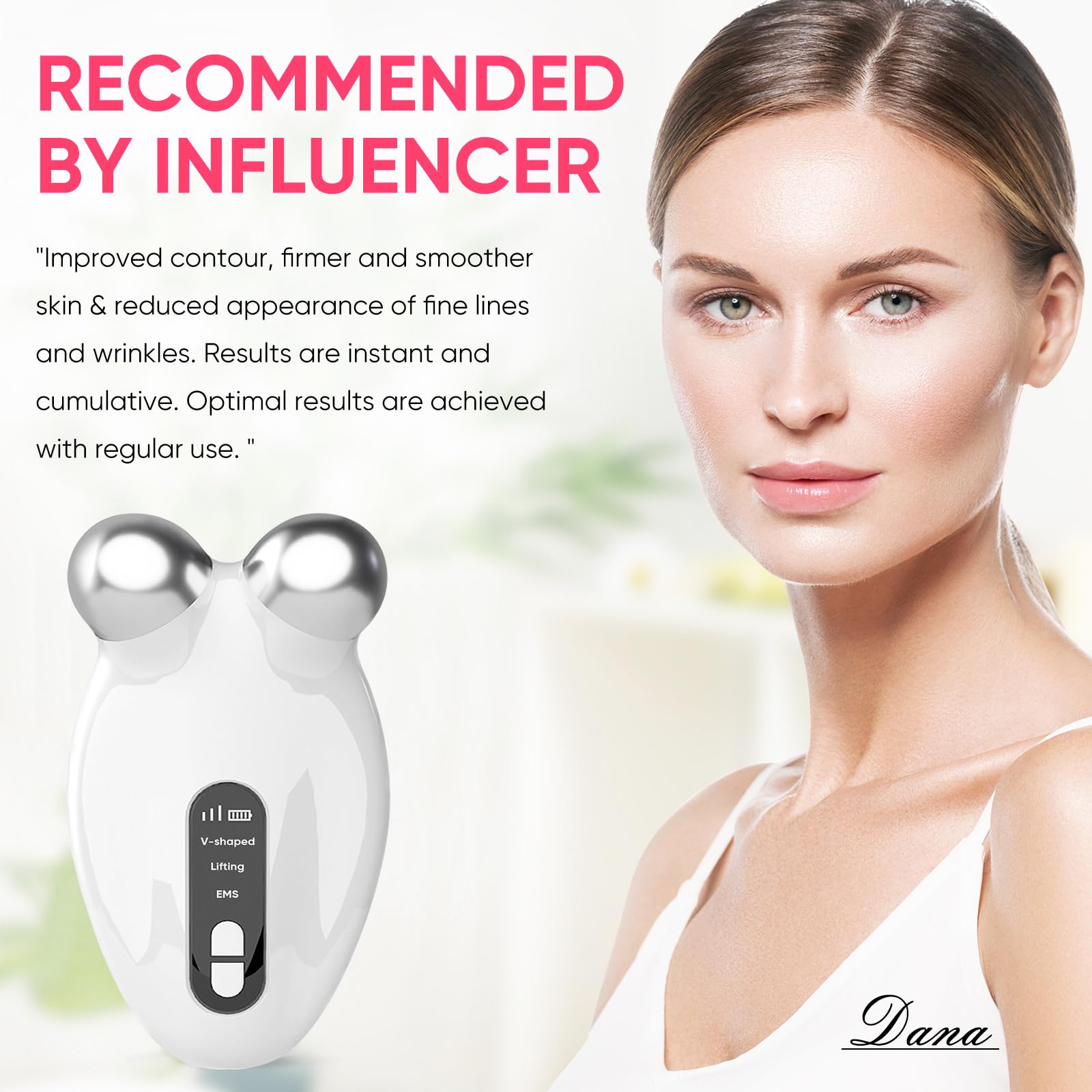 Microcurrent Facial Device, Intelligent Face Neck Massager ...