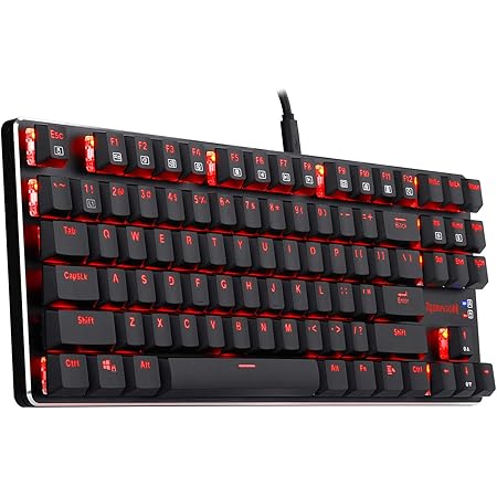 Amazon.com: Redragon K590 Wired/Wireless Mechanical Gaming Keyboard RED ...