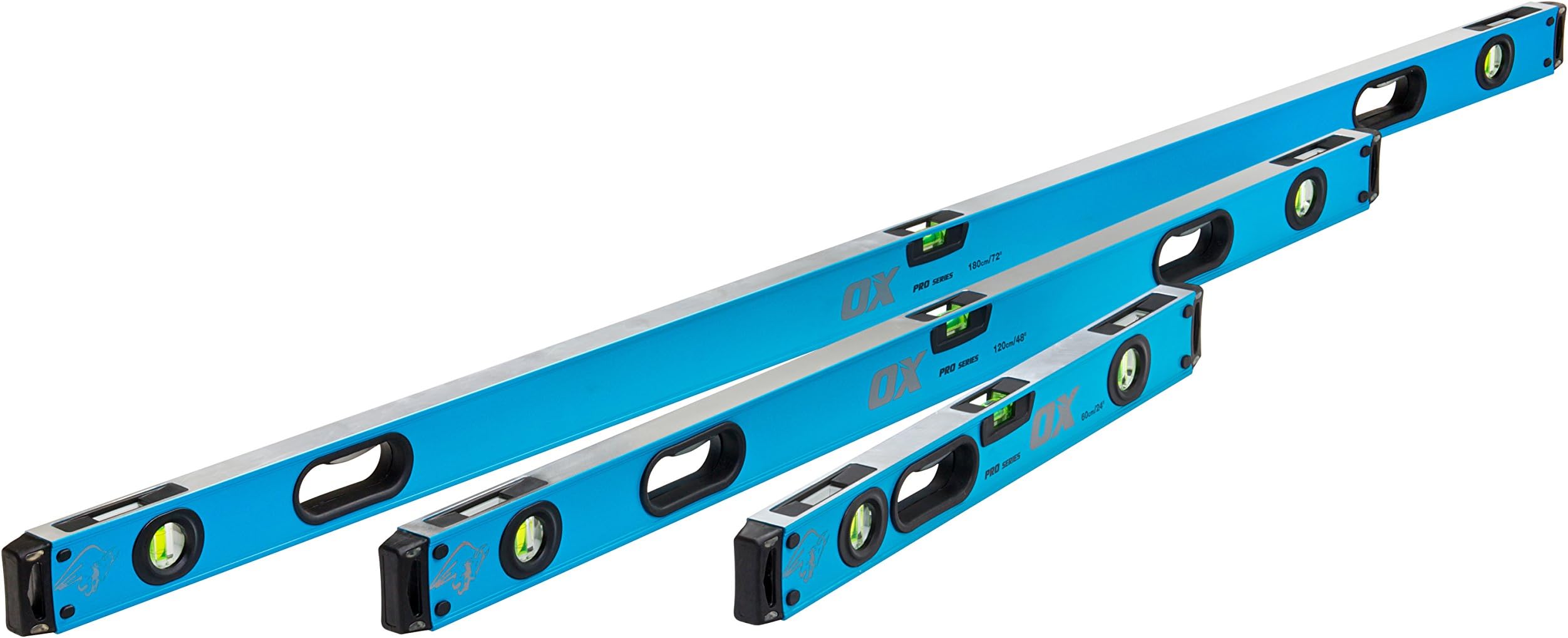 Bahco 416 3 Piece Spirit Level Set 600mm 1200m 1800mm with Level Bag ...